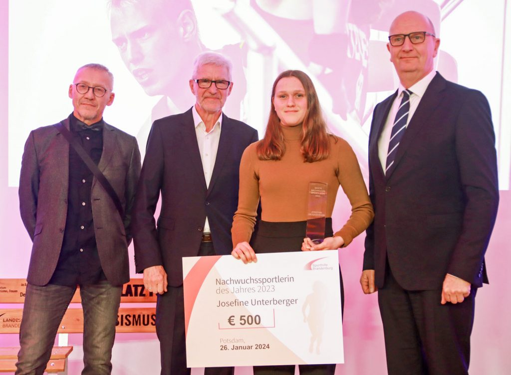 Ehrung der besten Nachwuchssportler:innen 2023 - Olympiastützpunkt Brandenburg